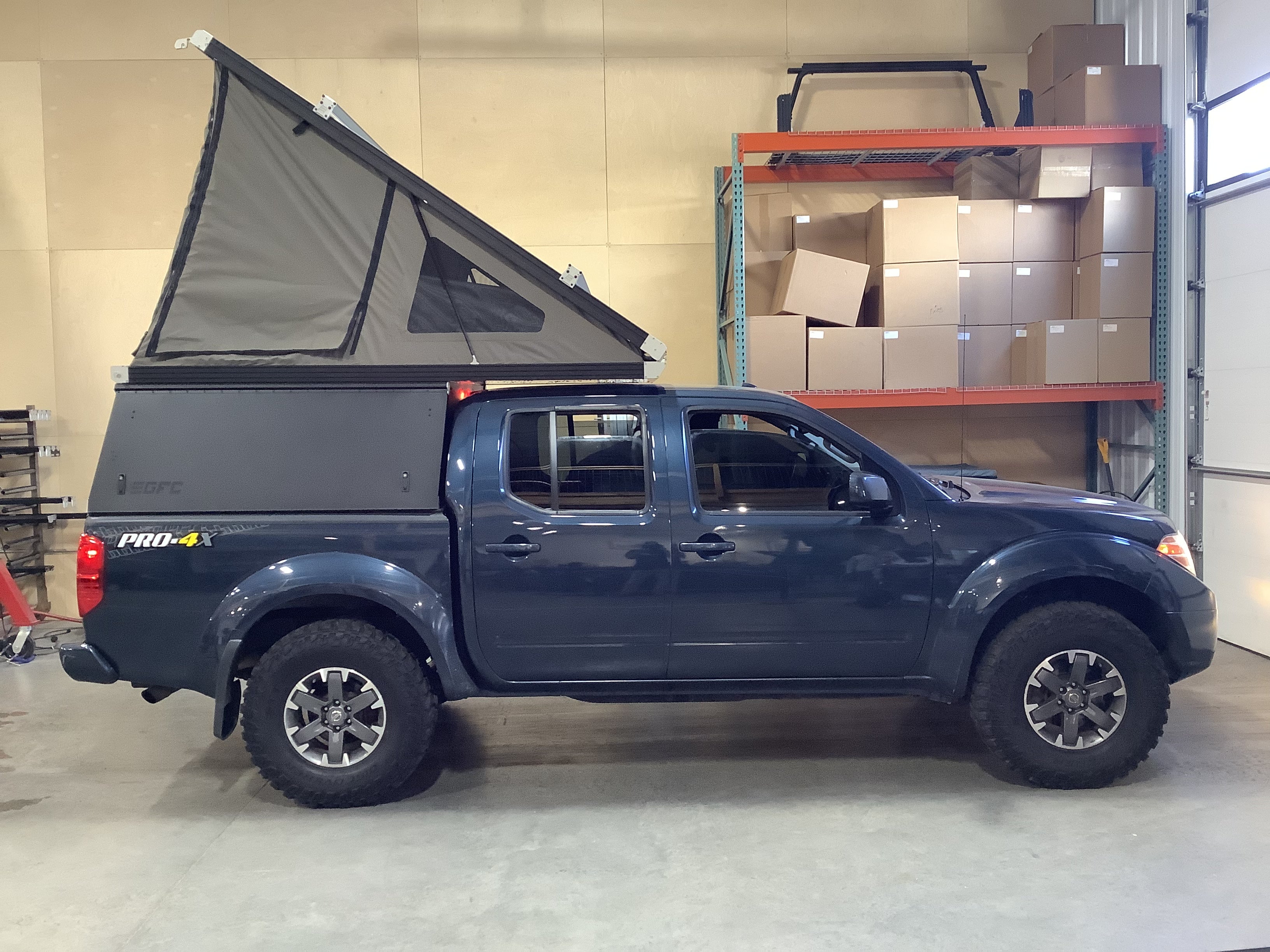 2016 Nissan Frontier Camper - Build #3651 – GoFastCampers
