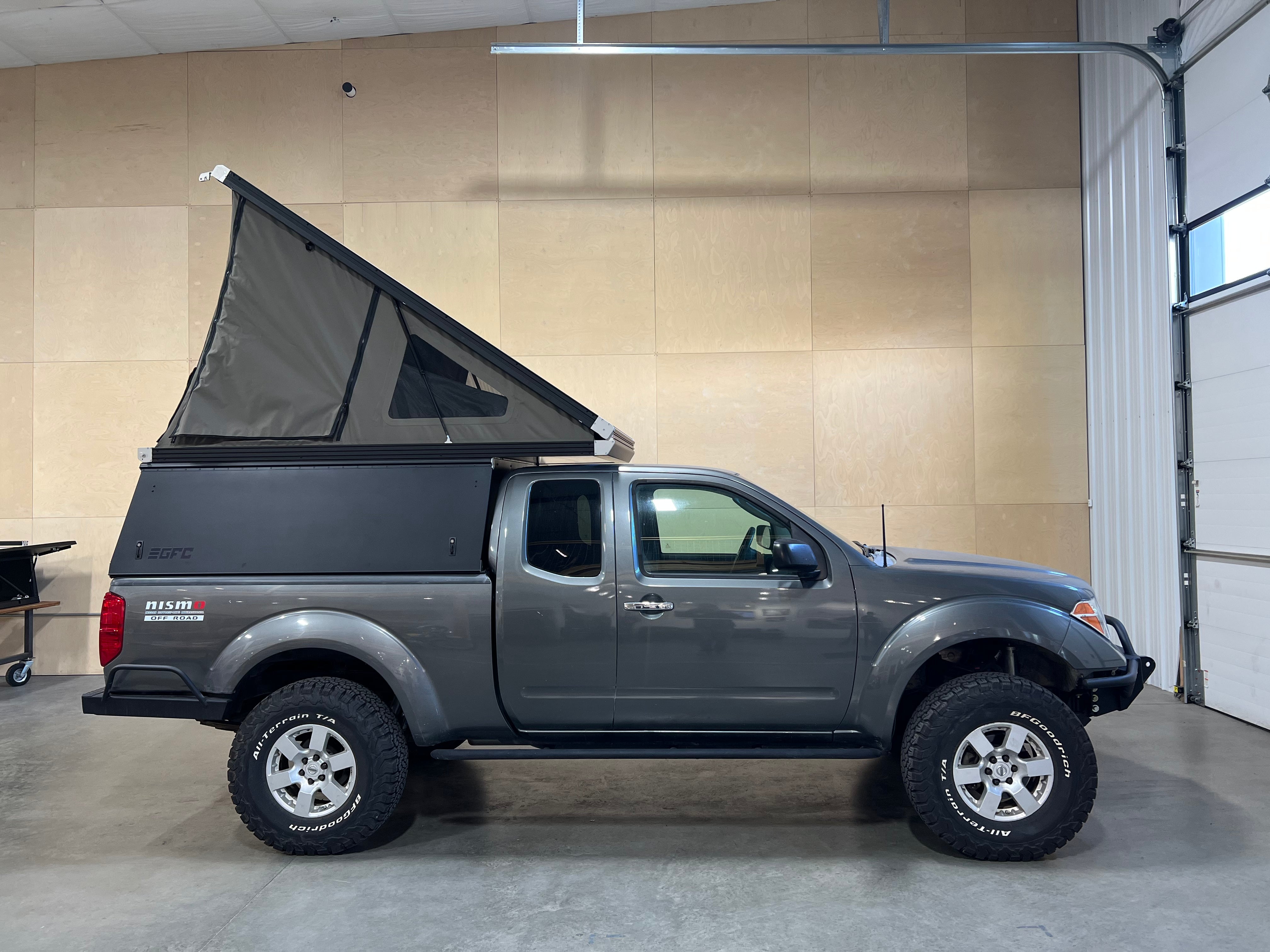 2008 Nissan Frontier Camper - Build #2007 – GoFastCampers