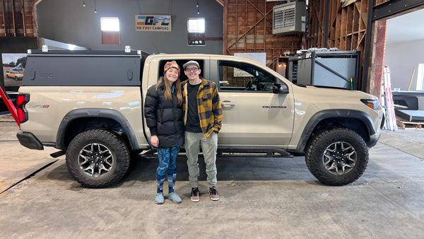 2023 Chevrolet Colorado Topper - Build #827 – GoFastCampers